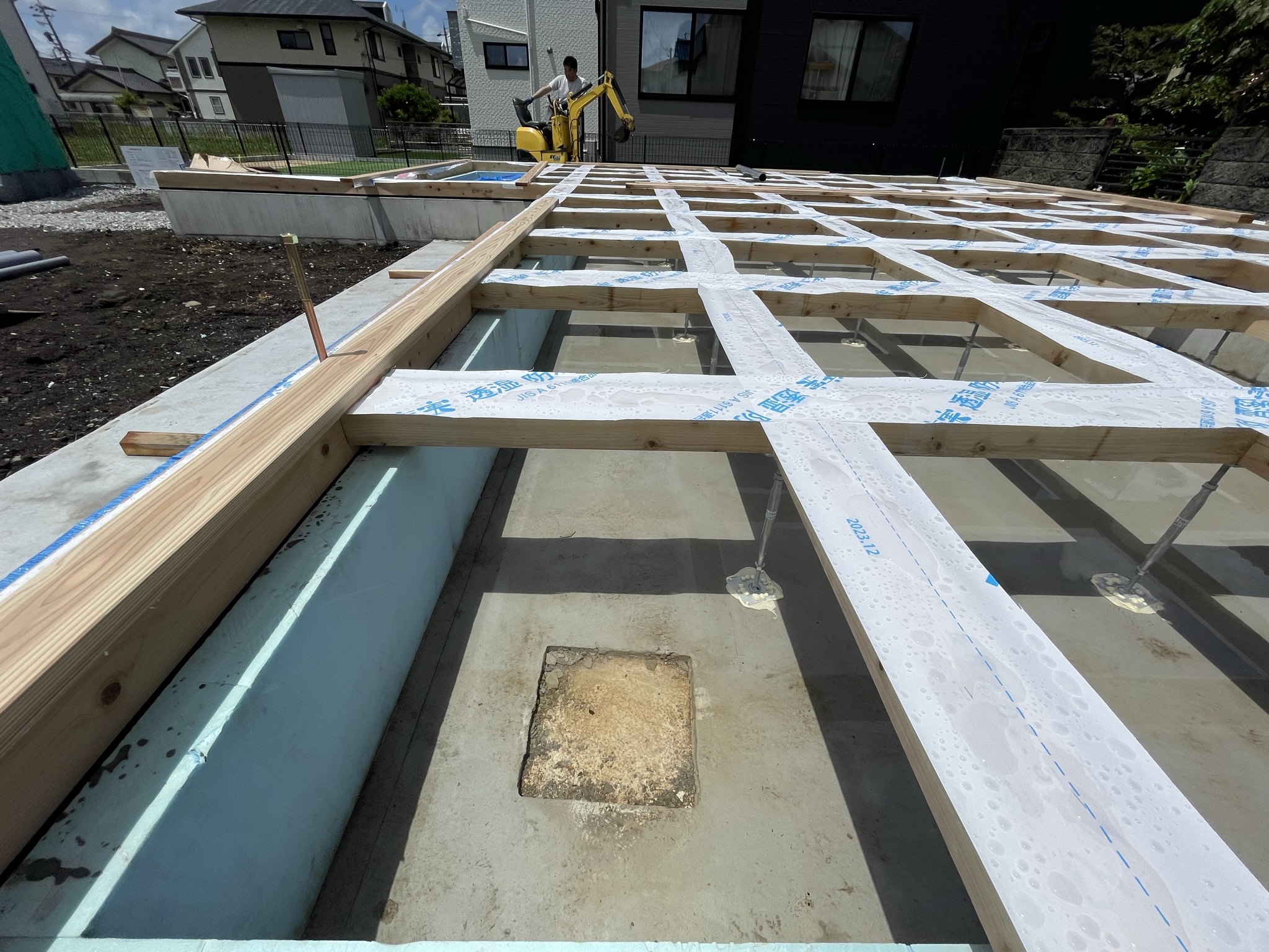 来週の上棟に向けて。 | ニコハウス設計室 | 住みごこちを大切にする豊橋の工務店